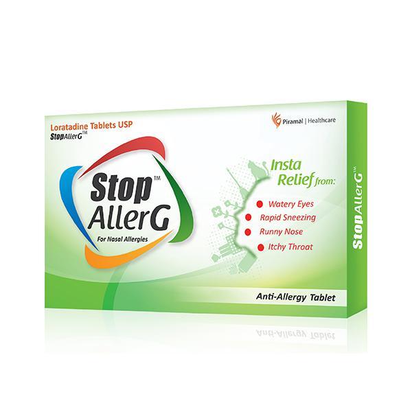 Stop Allerg 10Mg Tablet 10's