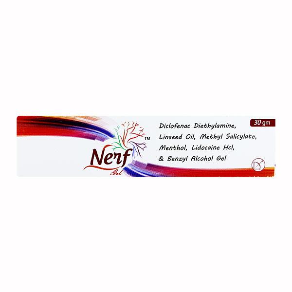 NERF Gel 30gm Price, Uses, Side effects, Substitutes | Netmeds
