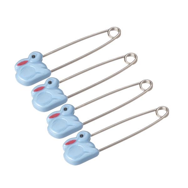 Buy Farlin Rabbit Safety Pins -Blue 1's Online at Discounted Price ...