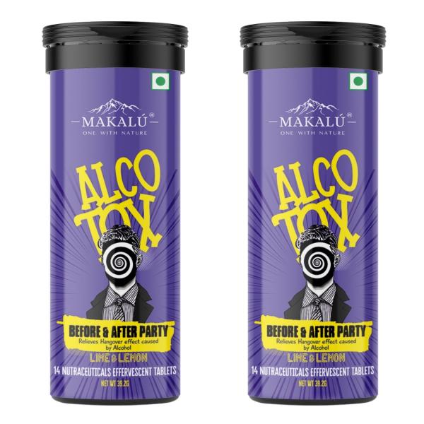 Buy Makalu Alcotox Before & After Party Hangover Cure/Recovery ...