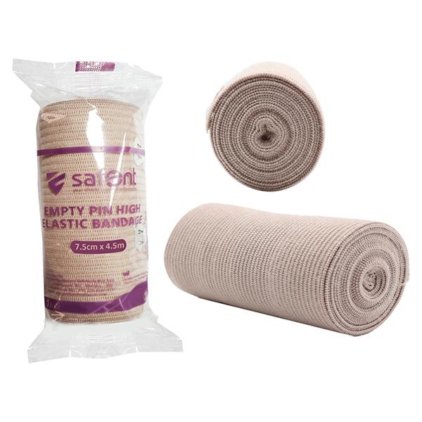 Buy Safent Empty Pin High Elastic Bandage (7.5 cm X 4.5 m) Online at ...