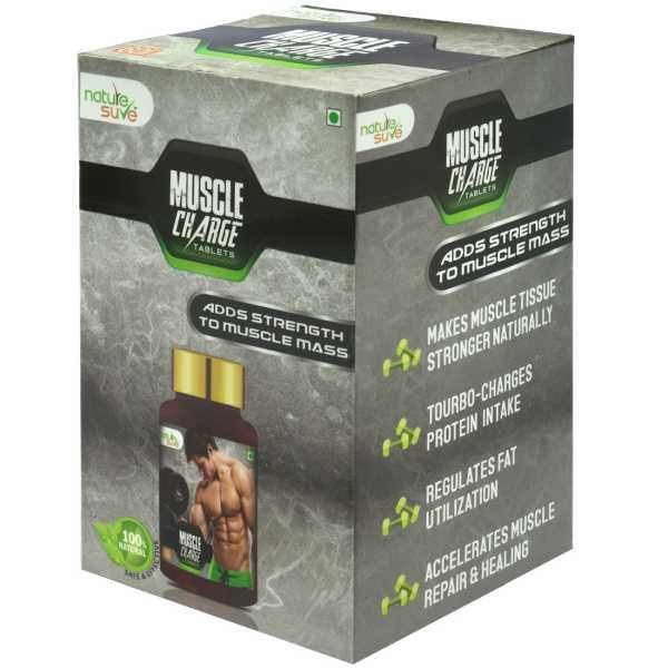 Nature Sure Muscle Charge Tablet 60's Online at Discounted Price | Netmeds