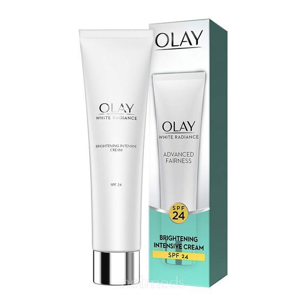 Buy Olay White Radiance Advanced Fairness SPF 24 Cream 20 gm Online at ...