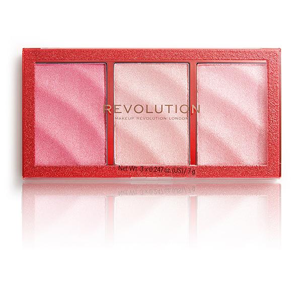 Buy Revolution Precious Stone Highlighter Palette Ruby Crush 21 gm ...