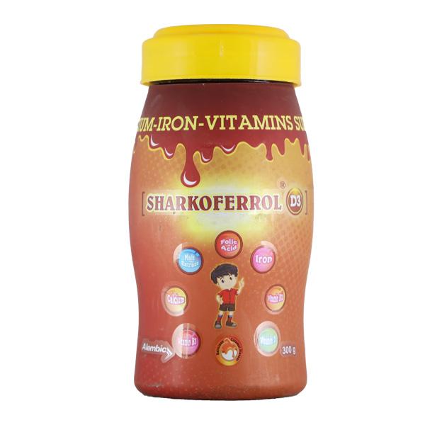 Sharkoferrol D3 Powder 300gm (N) : Uses, Side Effects, Price | Netmeds