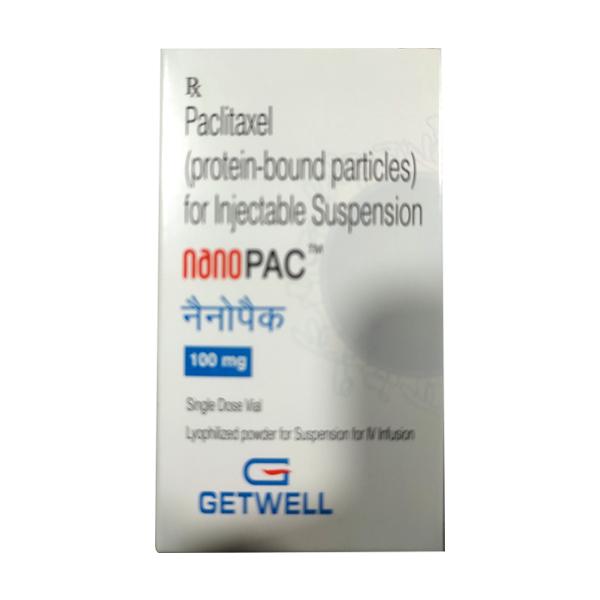 NANO PAC 100mg Injection 1's