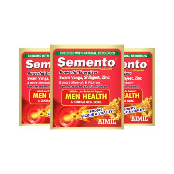 Buy Aimil Semento Capsule (Pack of 3 x 20's) Online at Discounted Price ...