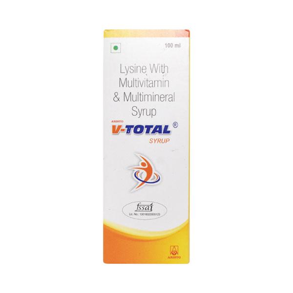 Buy V TOTAL Syrup 100ml Online at Upto 25% OFF | Netmeds