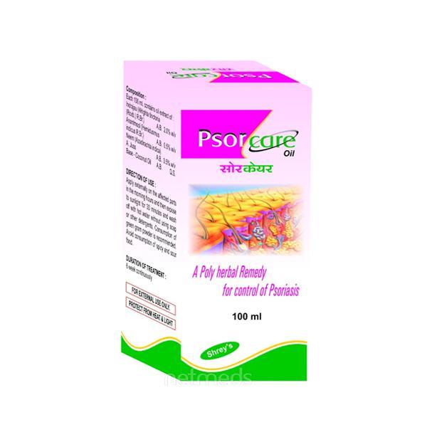 Shreys Psorcare Oil for Psoriasis 100 ml