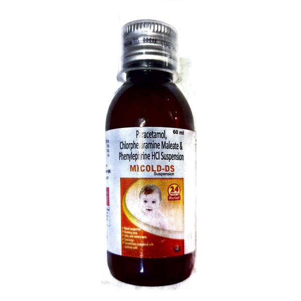 MICOLD DS Suspension 60ml Price, Uses, Side effects, Substitutes | Netmeds