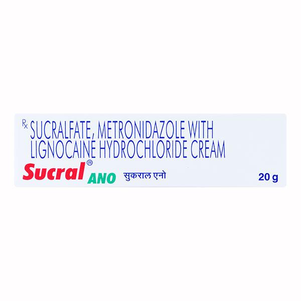 Sucral Ano Cream 20gm Price, Uses, Side effects, Substitutes | Netmeds