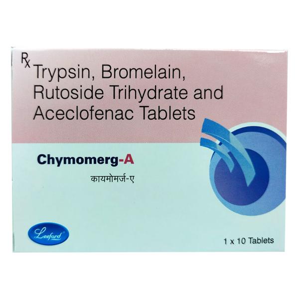 CHYMOMERG A Tablet 10's - Buy Medicines online at Best Price from ...