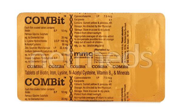Combit Tablet 10'S
