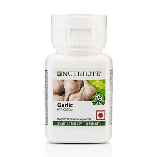 Buy NUTRILITE GARLIC TABLET 60'S Online at Best Price | Netmeds