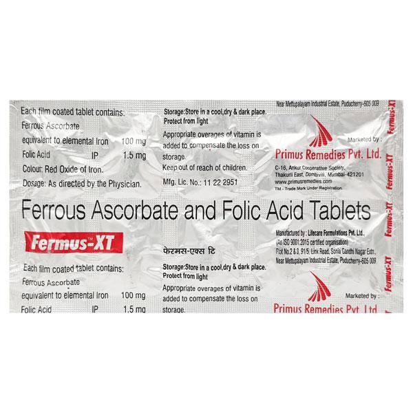 Fermus XT Tablet 10'S
