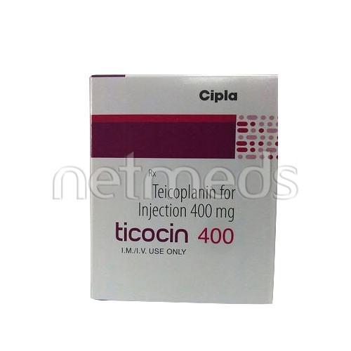 Ticocin 400mg Injection 1's : Uses, Side Effects, Price | Netmeds