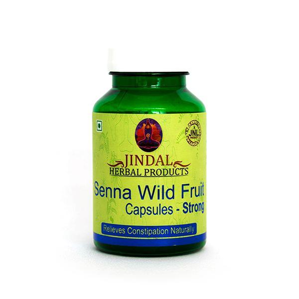 Buy Jindal Herbal Senna Wild Fruit 650 mg Capsules - Strong Online at ...