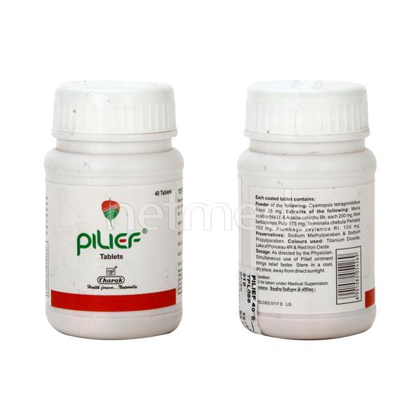 Pilief Tablet 40'S - Buy Medicines online at Best Price from Netmeds.com