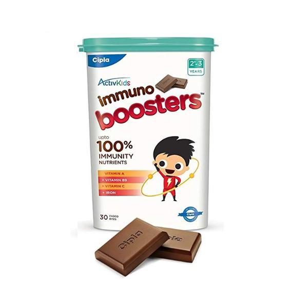 Activ Kids Immuno Boosters for (2-3 Years) Chocobites (Pack of 30)