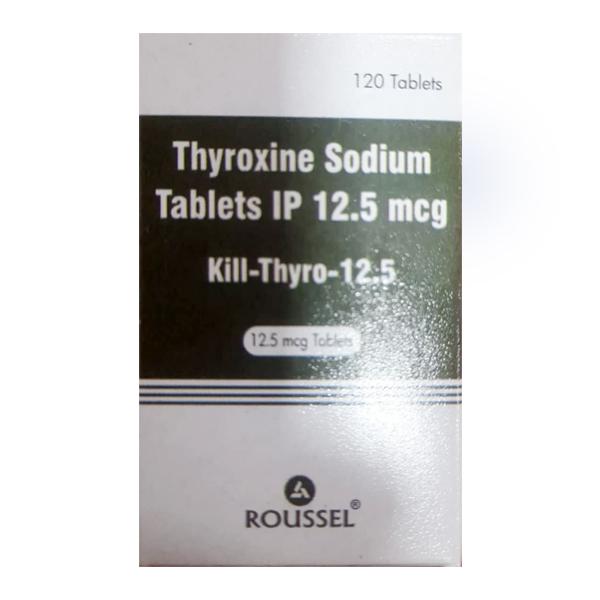 KILL THYRO 12.5 Tablet 120's