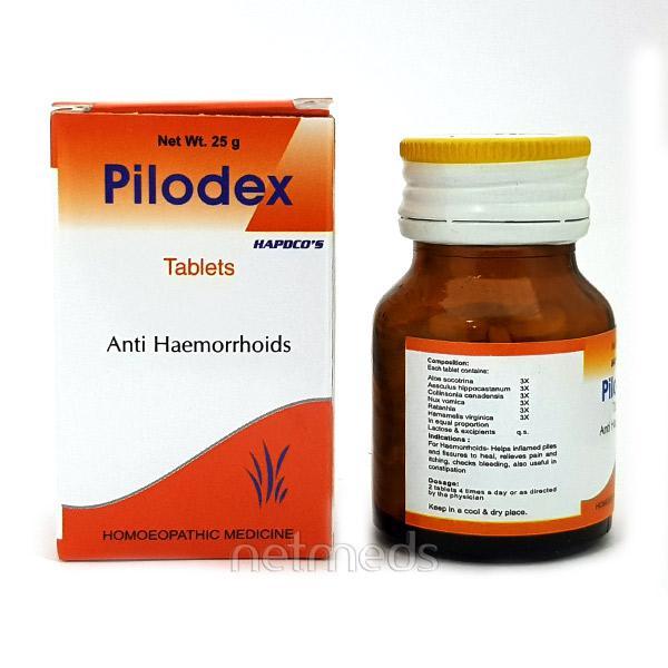 Hapdco Pilodex Tablet 25 gm online at best price-Homeopathy