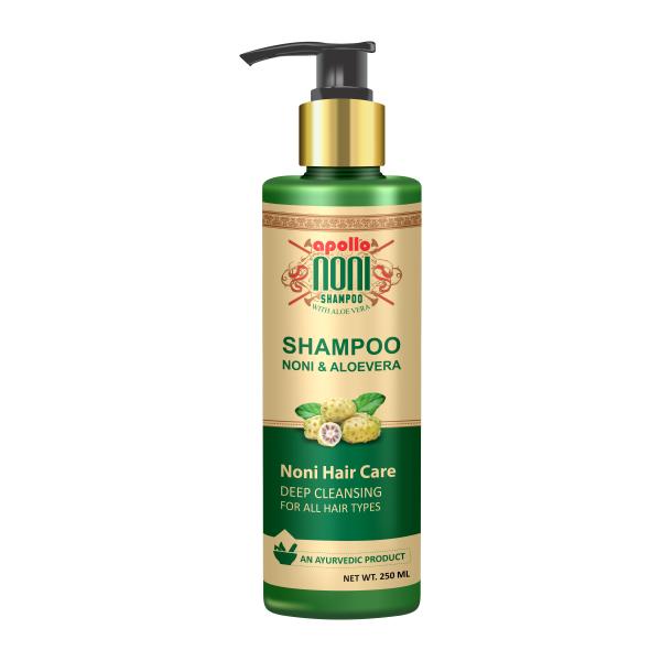 Apollo Noni with Aloevera Deep Cleansing Shampoo 250 ml