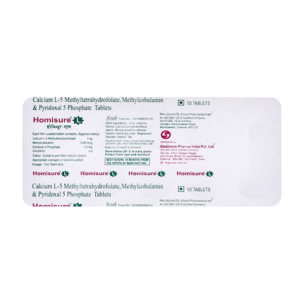 Buy HOMISURE L Tablet 10's Online at Upto 25% OFF | Netmeds