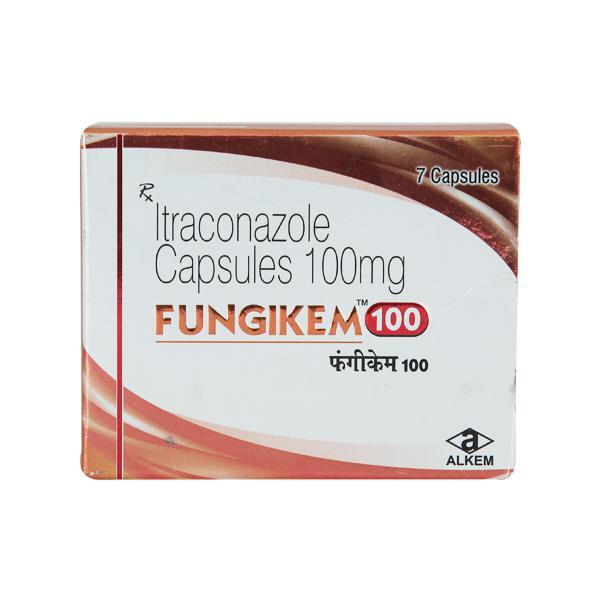 Fungikem 100mg Capsule 7'S