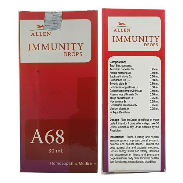 Allen A68 Immunity Drops 30 ml online at best price-Homeopathy