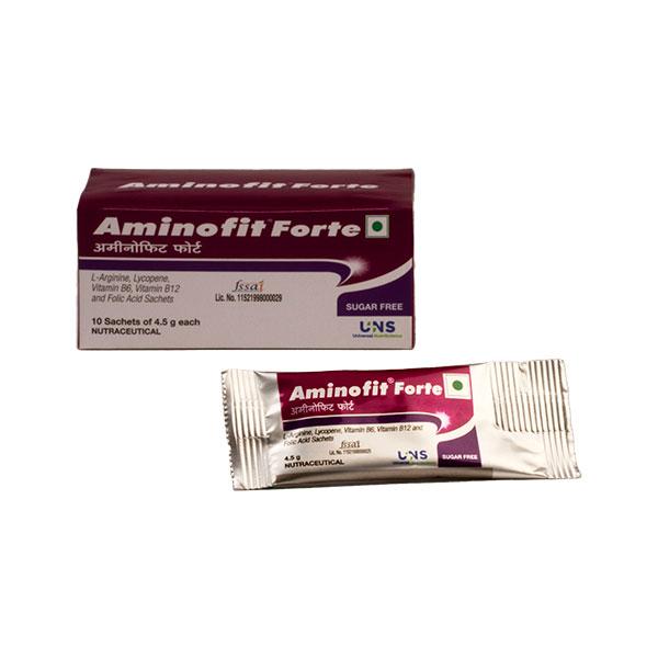 Buy Aminofit Forte Sachets 4.5 gm Online at Discounted Price | Netmeds