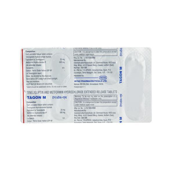 Tagon M Tablet 10'S