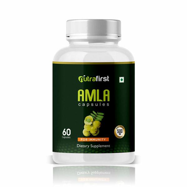 Buy Nutrafirst Amla 500 mg Capsule 60's Online at Discounted Price ...