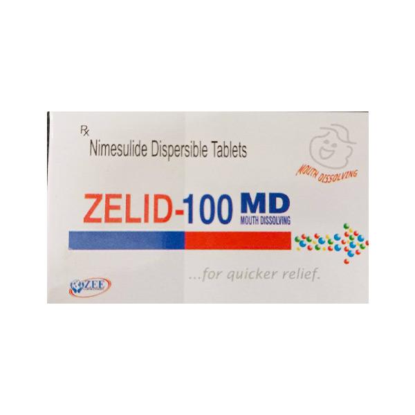 ZELID MD 100mg Tablet 10's Price, Uses, Side effects, Substitutes | Netmeds