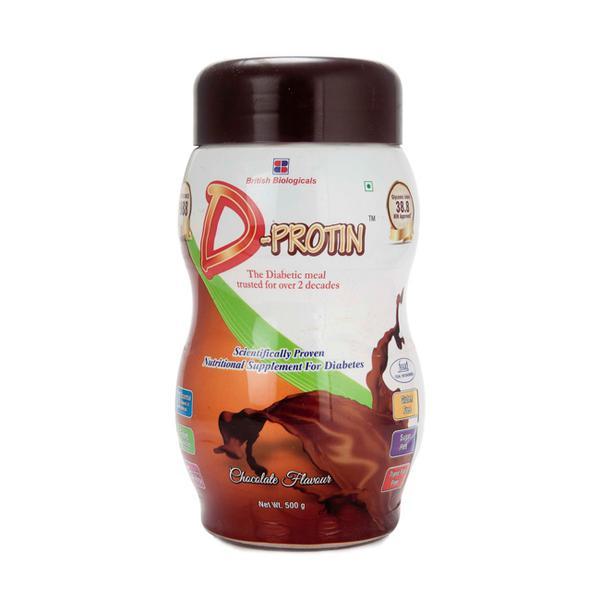 Buy D Protin Chocolate Powder 500 gm Online | Protein Powder for ...