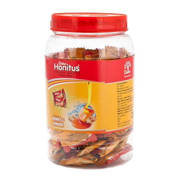 Dabur Honitus Cough Drops Candy - Honey & Ginger 100's online at best ...