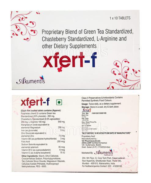 Xfert F Tablet 10'S