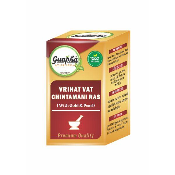 Buy Guapha Ayurveda Vrihat Vat Chintamani Ras (With Gold & Pearl ...