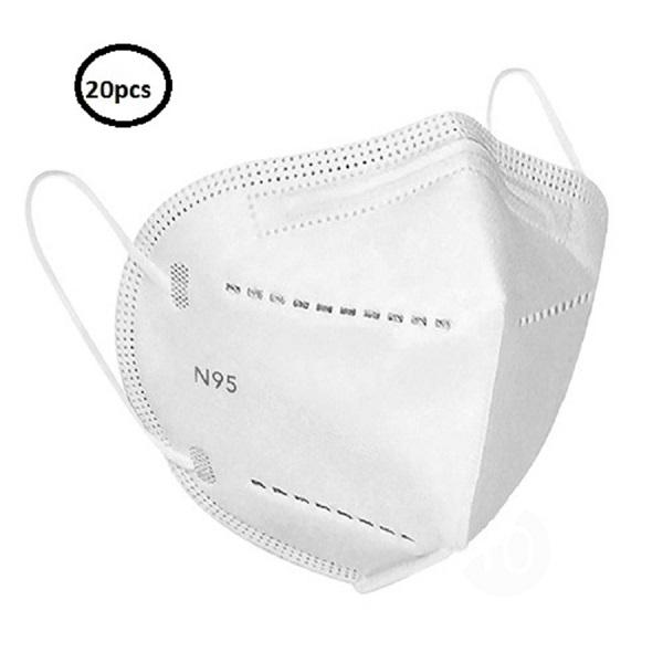 Status N95 Face Mask - White (Pack of 20) Online at Discounted Price ...
