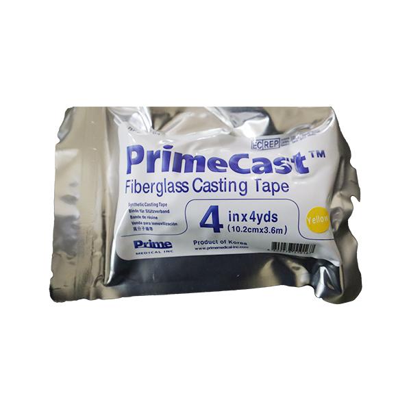 Primecast Fibreglass Casting Tape (10.2 cm x 3.6 mtr) - Yellow