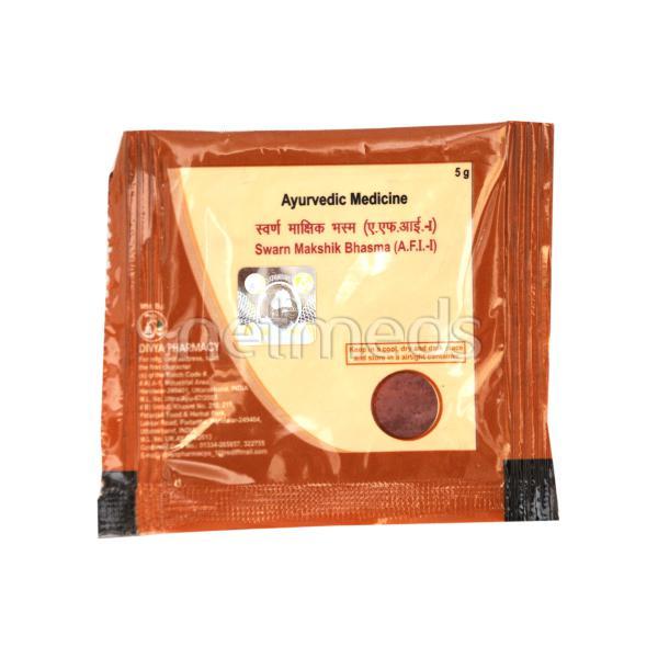 Buy Patanjali Divya Swarn Makshik Bhasma Powder 5 gm online at best ...