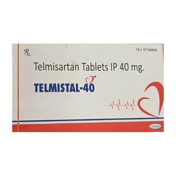 TELMISTAL 40 Tablet 10's Price, Uses, Side effects, Substitutes | Netmeds