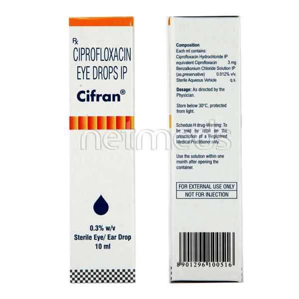 Cifran Eye/Ear Drops 10ml