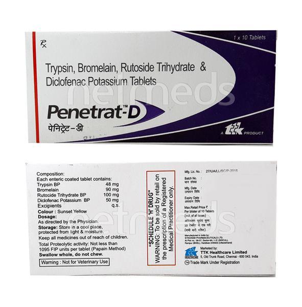 Penetrat D Tablet 10'S