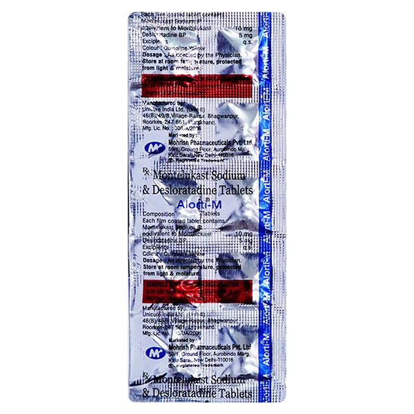 Buy ALORTI M Tablet 10's Online at Upto 25% OFF | Netmeds