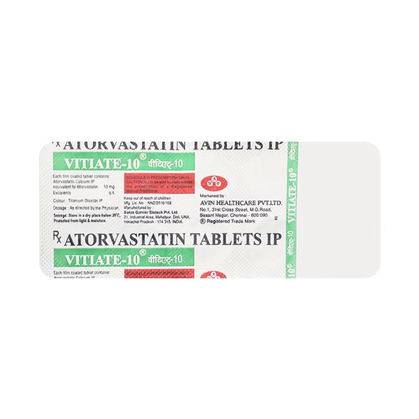 VITIATE 10mg Tablet 10's