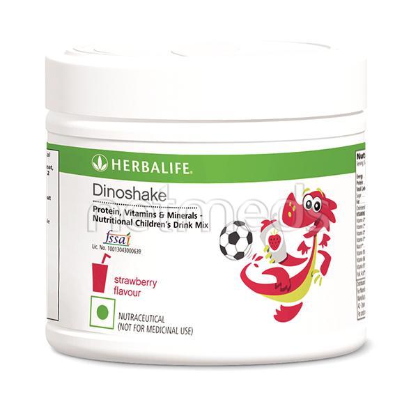 Herbalife Dinoshake Nutritional Children S Drink Powder Strawberry 200 Gm