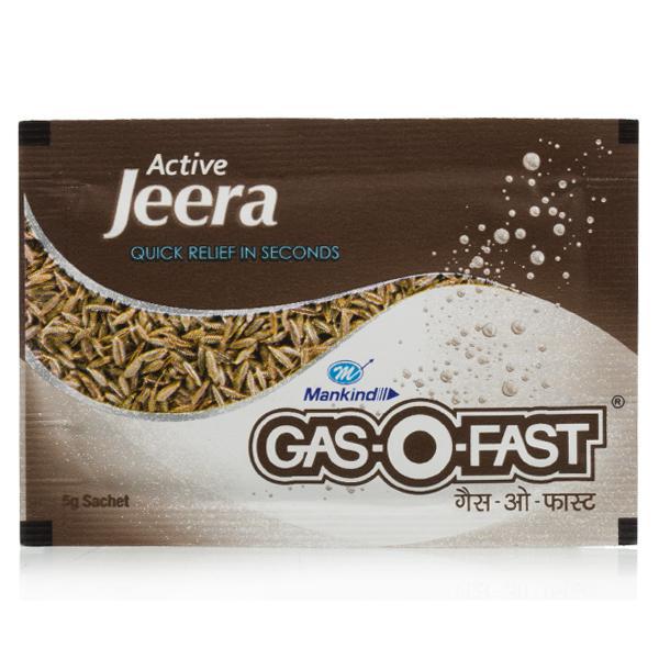 Gas-O-Fast Sachet - Active Jeera Flavour (Pack of 120 X 5 gm) Online at ...