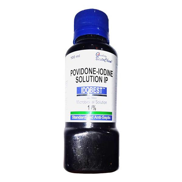 IDOBEST 10% Solution 100ml Price, Uses, Side effects, Substitutes | Netmeds