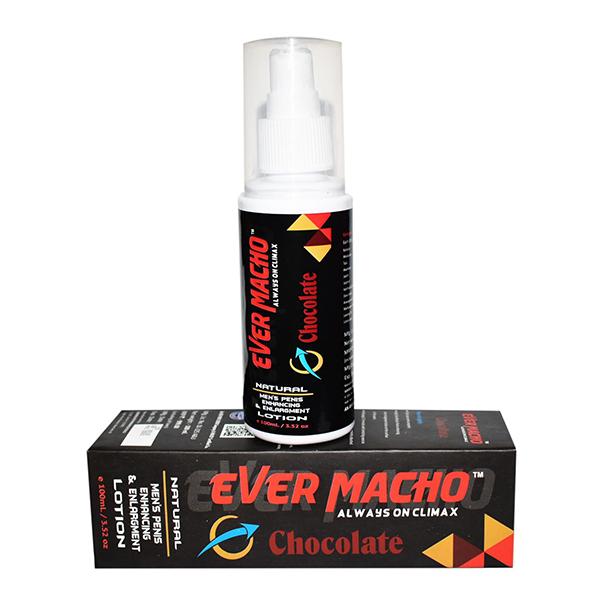 Ever Macho Men's Penis Enhancing & Enlargement Lotion - Chocolate 100 ...