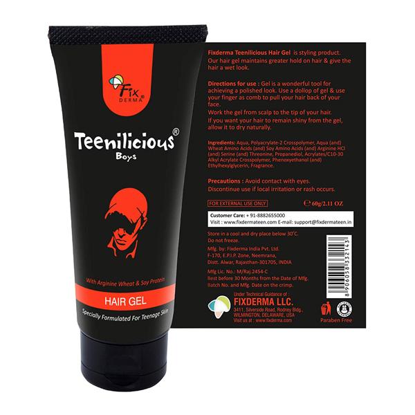 Buy Fixderma Teenilicious Hair Gel (Boys) 60 gm Online at Discounted ...